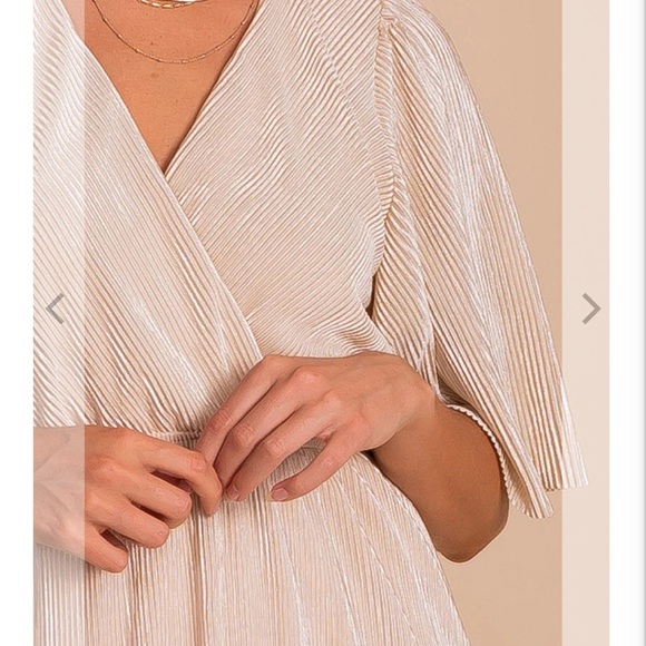 Bella Ella | Dresses | Bella Ella Champagne Clair De Lune Maxi Dress ...